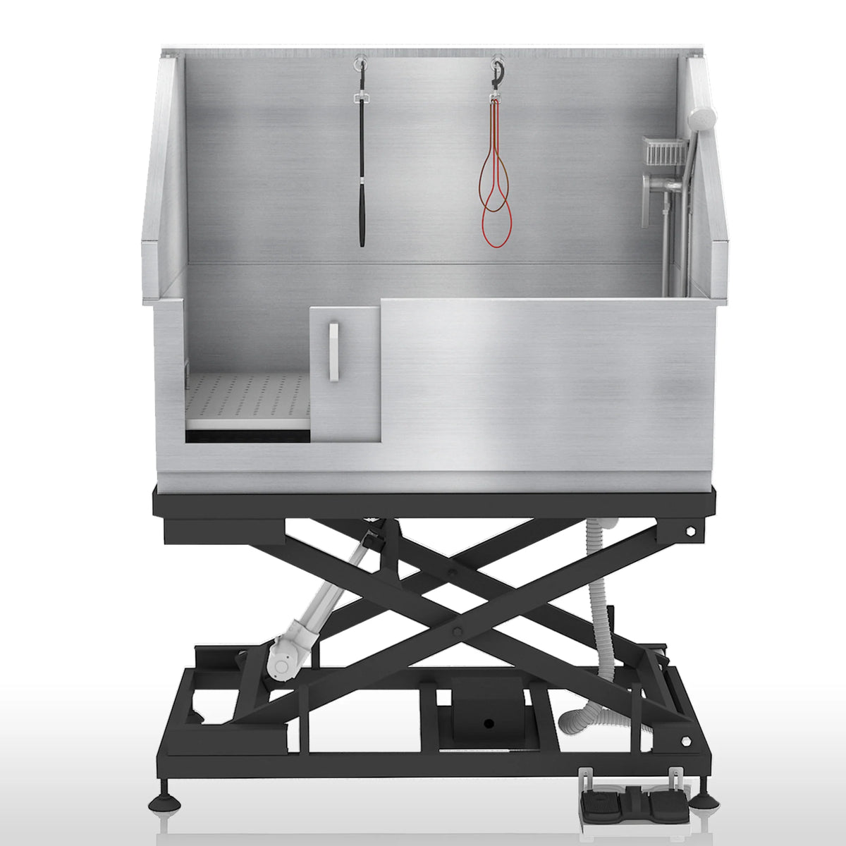 Shelandy Pet Bathtub dog wash station - Electrical - stainless steel ...